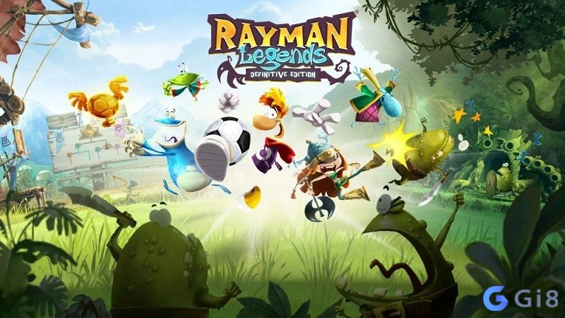 Game Rayman Legends: Hành trình tới thế giới giấc mơ rực rỡ