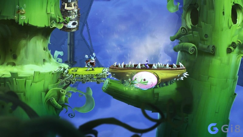 Game Rayman Legends: Hành trình tới thế giới giấc mơ rực rỡ