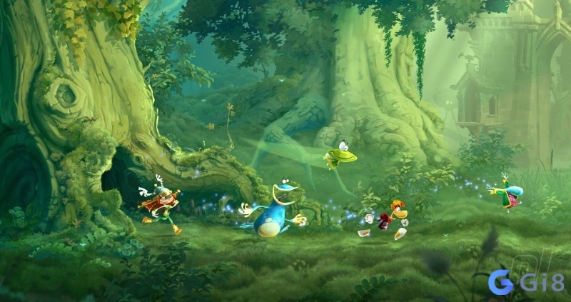 Game Rayman Legends: Hành trình tới thế giới giấc mơ rực rỡ